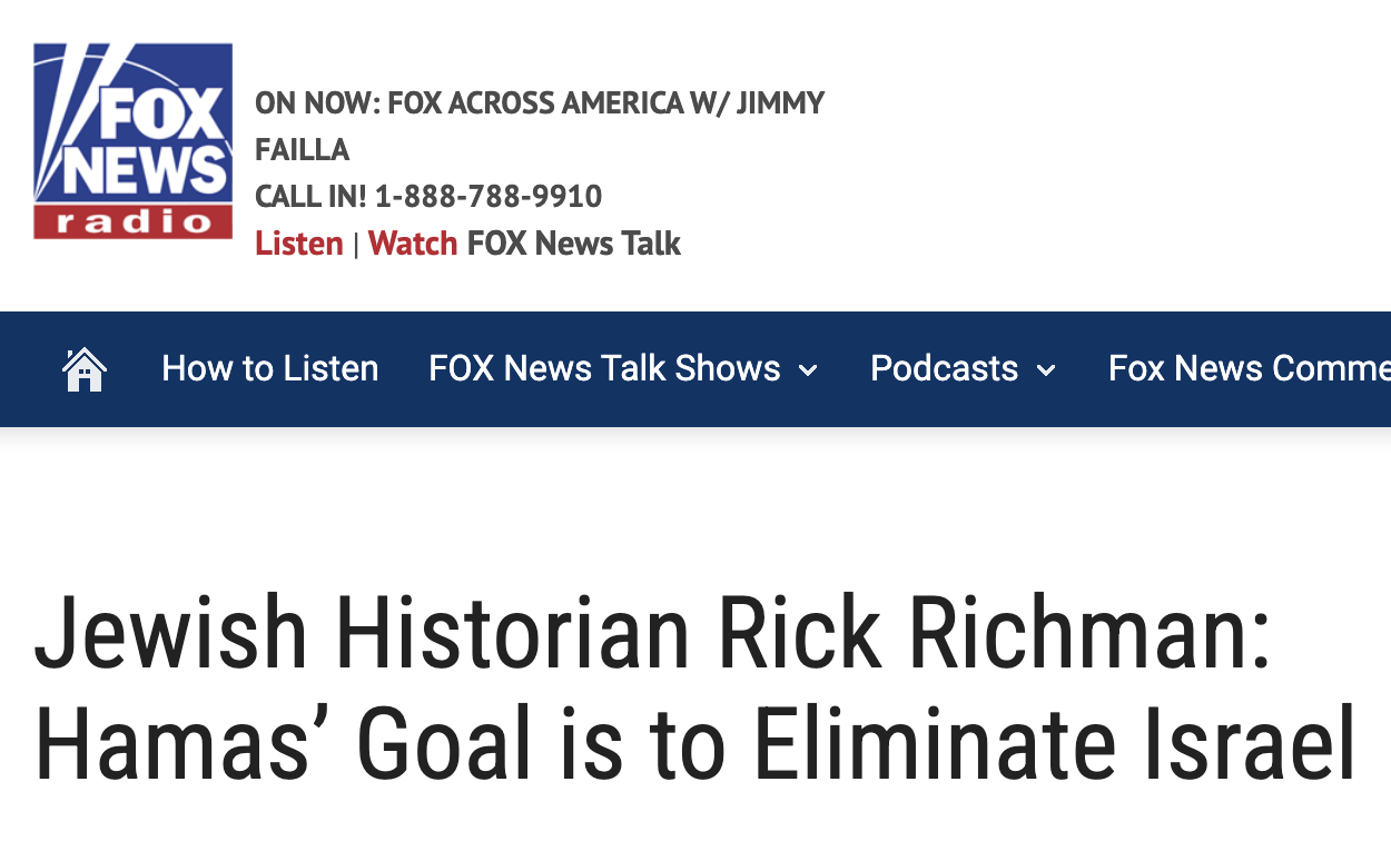 Articles & Podcasts – Rick Richman